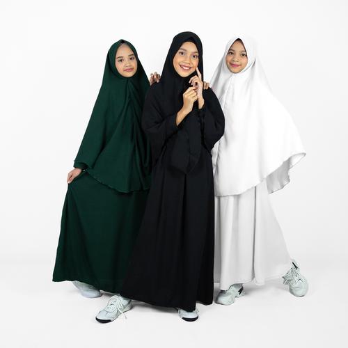 Jual Bajuyuli Gamis Anak Perempuan Syari Set Basic Daily - WS01 Series ...