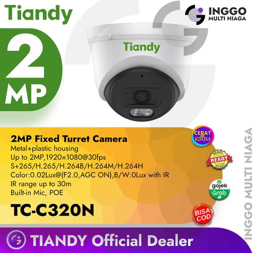 Jual TIANDY TC-C320N 2MP Audio AK Series Indoor IP Camera CCTV PoE - Jakarta Barat - PT Inggo ...