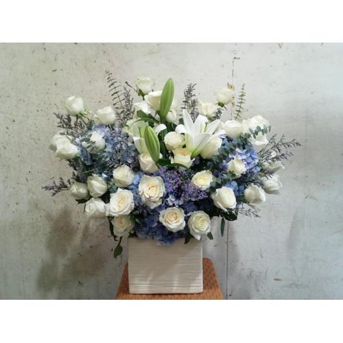 Promo bunga meja/ bunga meja seruni-2/ flower table/ gift/ bunga ...