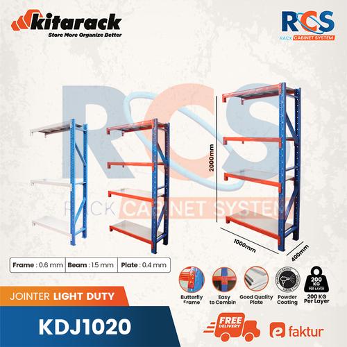 Jual Kitarack Rack Gudang Besi KDJ1020 200KG Rak Gudang Jointer Light ...