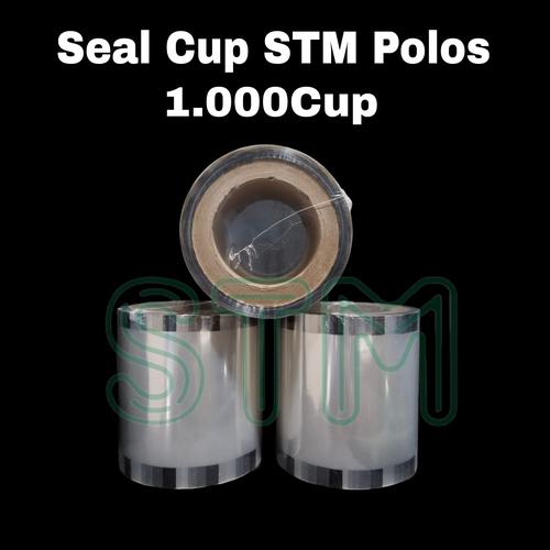 Jual Cup Sealer Plastik/Premium Drink Seal Roll 1000cup/Rol Sealer STM ...