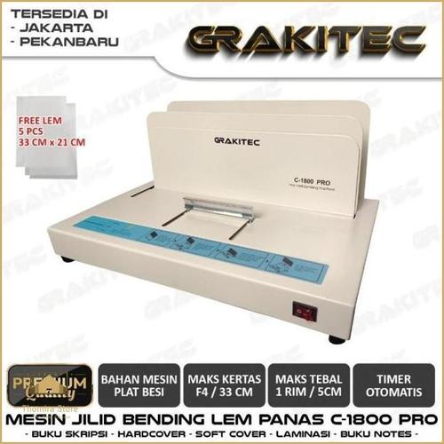 Jual Ts- Mesin Jilid Buku Bending C-1800 / S-360 A4 / F4 Lem Panas ...