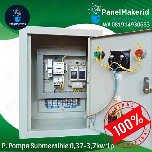 Jual panel pompa submersible 1phase 0,37-5,5kw Schneider otomatis wlc ...