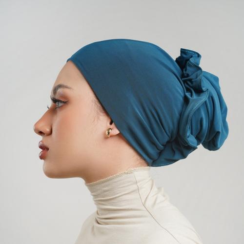 Jual Scrunchie Instant Turban - Winonamodest . Turban instan simple ...