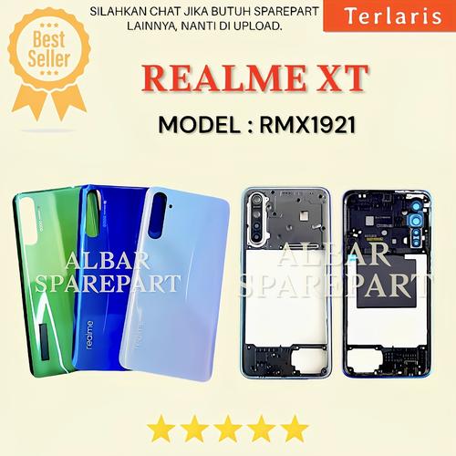 Jual CASING FULLSET REALME XT RMX1921 HOUSING BEZEL TULANG BACK DOOR ...