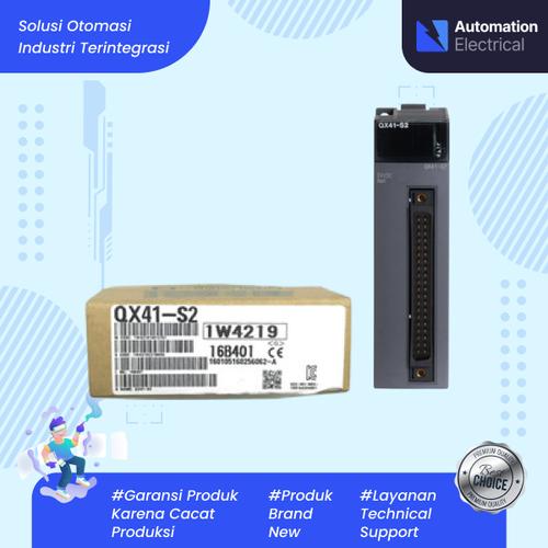 Jual QX41-S2 Module Input 24Vdc Sink 32ch High Speed PLC Mitsubishi Q ...