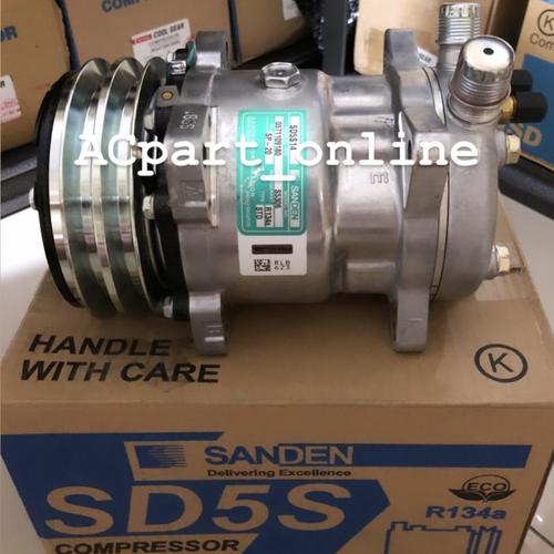 Jual Kompresor compressor AC mobil alat berat SD508 SD5S14 12V ori ...