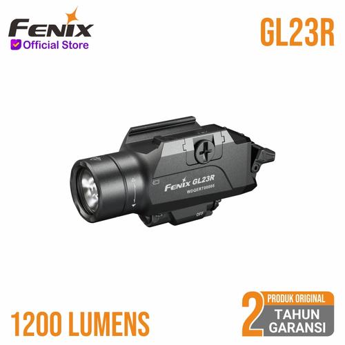 Promo Senter Fenix GL23R Green Laser Tactical Rechargeable WML LED 1200 ...
