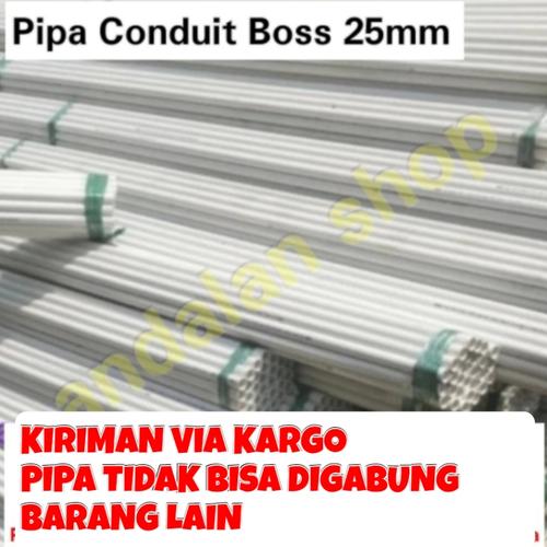 Promo Pipa conduit BOSS 25mm ORIGINAL!! - Putih - Jakarta Timur ...