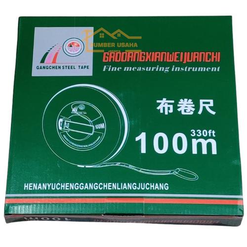 Jual Meteran Tancap Gulung Baju-Badan-Tanah Kain Bulat 30 50 100 Meter ...