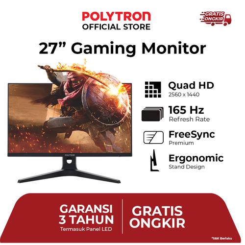 Promo Polytron Gaming Monitor 27 Inch Quad HD (2K) - PMD 27IQ9931 Cicil ...