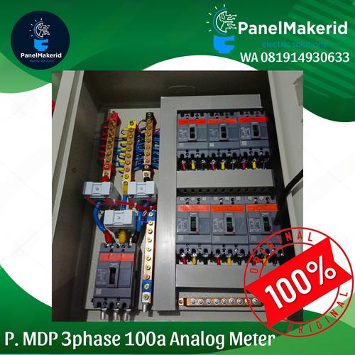 Jual panel mdp 3phase 100a panel pembagi panel induk panel 3phase 100a ...