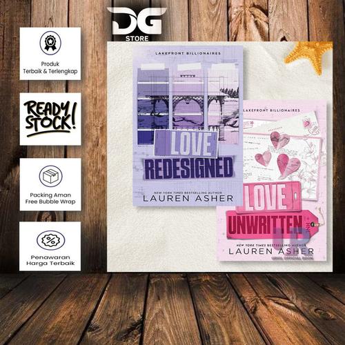 Jual Love Redesigned | Love Unwritten by Lauren Asher (English) - Love ...