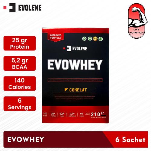 Jual Evolene Evowhey 6 sachet Evo whey protein evolene whey - Kab ...