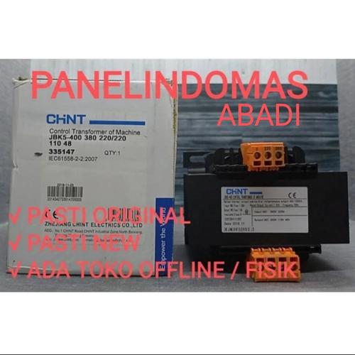 Jual Chint Transformer Trafo Step Down 400VA In 380V 220V Out 110V 48V 220v - Jakarta Pusat ...