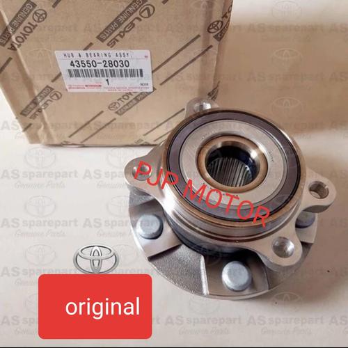 Jual BEARING RODA DEPAN NEW ALPHARD ANH20 .ORIGINAL / HARGA 1PCS ...