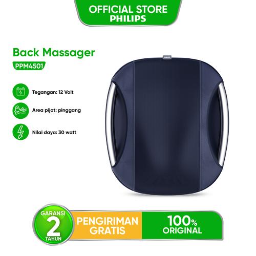 Promo Philips massage PPM4501 Back/waist Pijat/Constant temperature heating Cicil 0% 3x - Kab ...