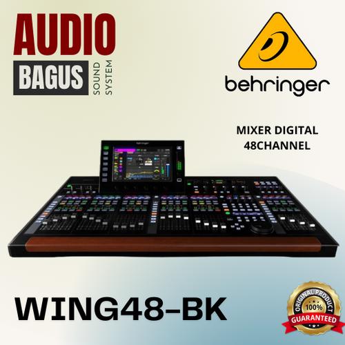 Jual BEHRINGER WING 48 BK / WING48BK / WING 48 CHANNEL MIXER DIGITAL ...