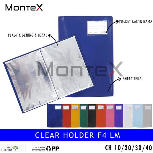 Jual MONTEX CLEAR HOLDER 20 PLY F4 + LAMINATING PLASTIK BENING DISPLAY ...