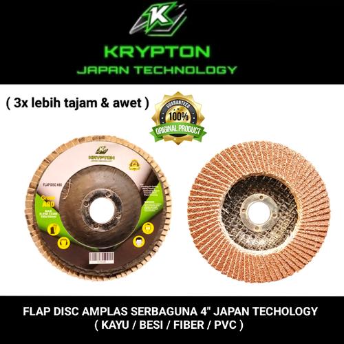 Jual krypton flap disc amplas susun serbaguna 4" ( besi / kayu / fiber ...