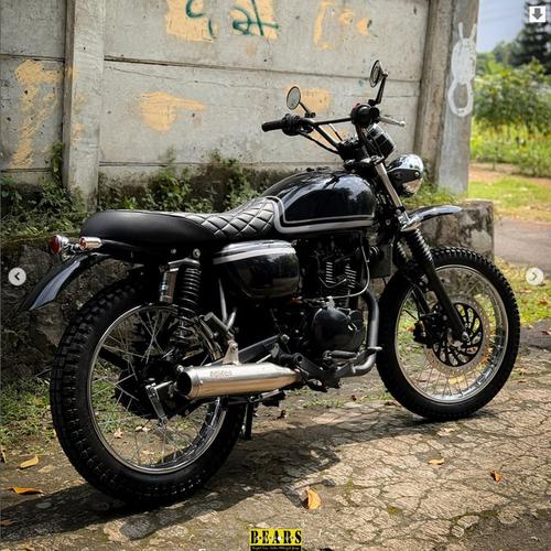 Jual Paket Roda Set Kawasaki W175 Velg Chroom Ring 18 dan 19 Classic ...