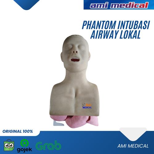 Jual Phantom Intubasi Airway Buatan Lokal / ETT Airways / Airway ...