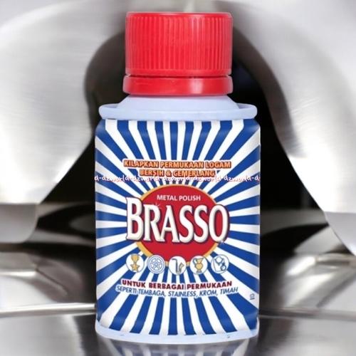 Jual Brasso Metal Polish Cairan Pengkilat Logam Besi Braso Liquid 100ml ...