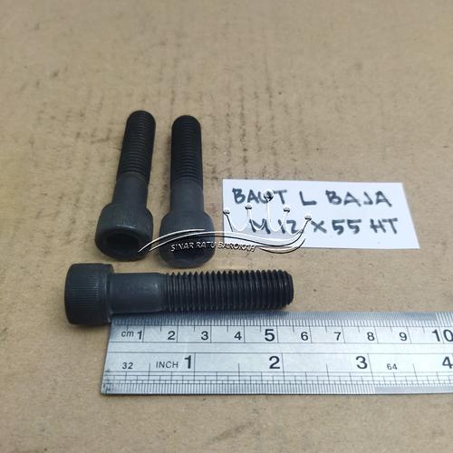 Jual M12X50 BAUT L BAJA M12 X 50 HEX HEAD SOCKET SCREW PANJANG 5CM 5 CM - Kab. Tangerang - SINAR ...