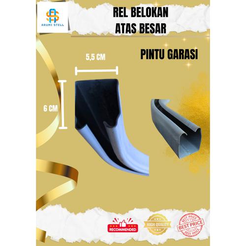 Jual Rel Belokan Atas Besar / Pintu Besi Rel Tikungan / Pintu Garasi ...
