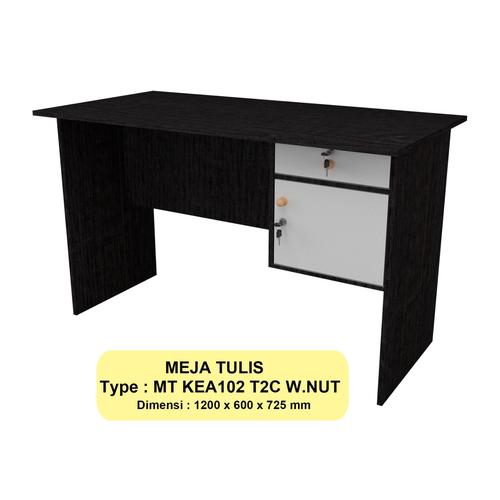 Jual Meja Kantor Meja Kerja Meja 1/2 Biro Big PANEL MTB-102 - Coklat ...