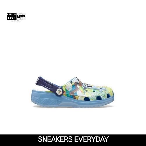 Jual CROCS BLUEY CLASSIC CLOG ORIGINAL 100% (TODDLER) 210559-90H MULTI ...
