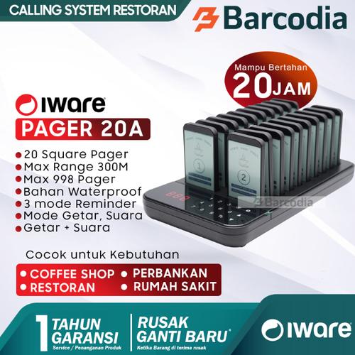 Promo Wireless Calling System Restaurant Pager - Mesin Antrian Alarm ...