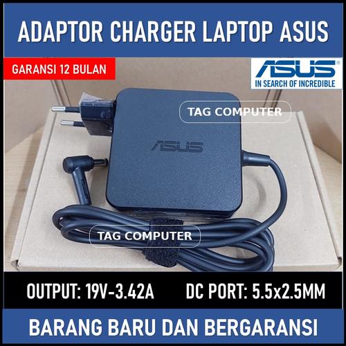 Jual ADAPTOR CHARGER ORIGINAL LAPTOP ASUS X455 X455L X455LA X455LB X455LD - 19V-2.37A (45W ...