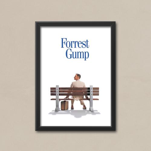Jual Poster Dinding Forrest Gump Bingkai Frame / MOVIE-16 - A5, Hitam ...