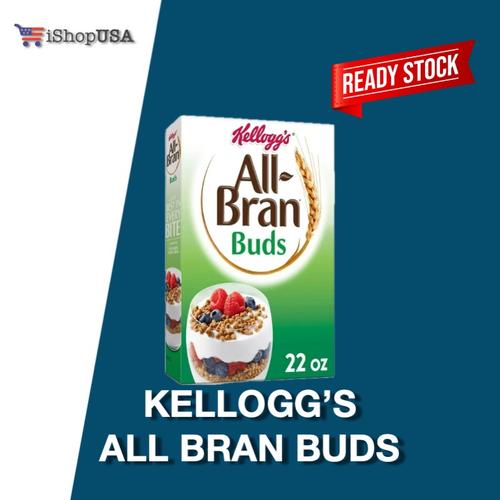 Jual Kellogg's All-Bran Buds Original Cold Breakfast Cereal 22 oz ...