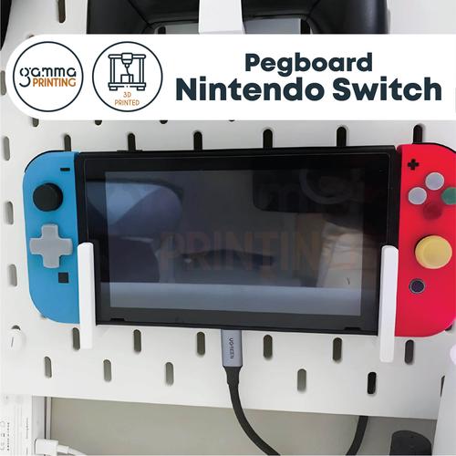 Jual Pegboard Nintendo Switch Holder Bracket Stand Gamma - Putih - Kota ...