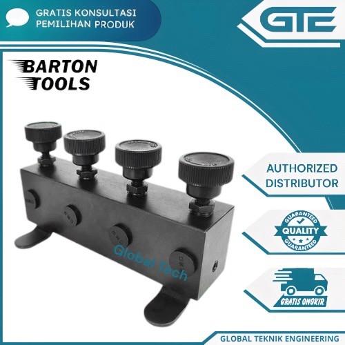 Jual 700 bar 4 Port 3/8" Hydraulic Manifold Cabang 4 Hidrolik 70 MPa ...