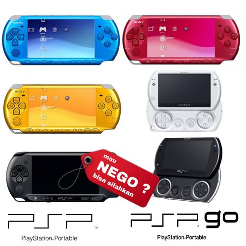 Jual PSP 3000, PSP STREET & PSP GO 16gb - Bisa request dan copy game ...