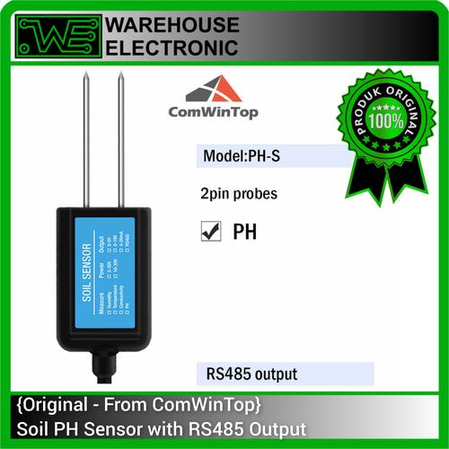 Jual PH Soil Sensor with RS485 Output - ORIGINAL ComWinTop Alat Modul ...