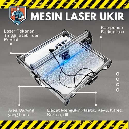 Jual Mesin Ukir Laser Engraving Machine Kayu Plastik DIY Printer Grafir ...
