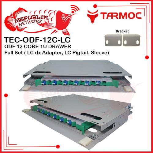 Jual Fiber Optic ODF/OTB 12 Core LC Lengkap Rackmount | ODF 12C LC ...