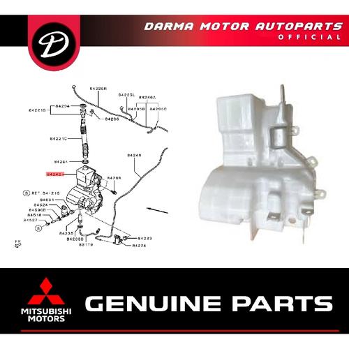 Jual Tabung Air Wiper Mitsubishi All New Pajero Sport ANPS All New ...