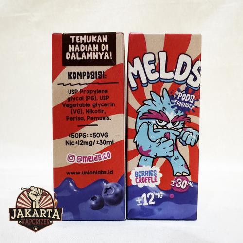 Jual PODS FRIENDLY MELDS V2 BERRIES CROFFLE PODS 30ML BY UNION LABS ...