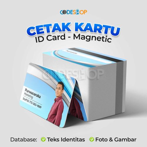 Jual Jual Cetak Kartu Magnetic-ID Card - Custom Print Card Minimal ...