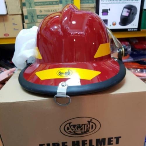 Jual HELM PEMADAM KEBAKARAN ASGARD / FIRE HELMET DAMKAR ORIGINAL ...