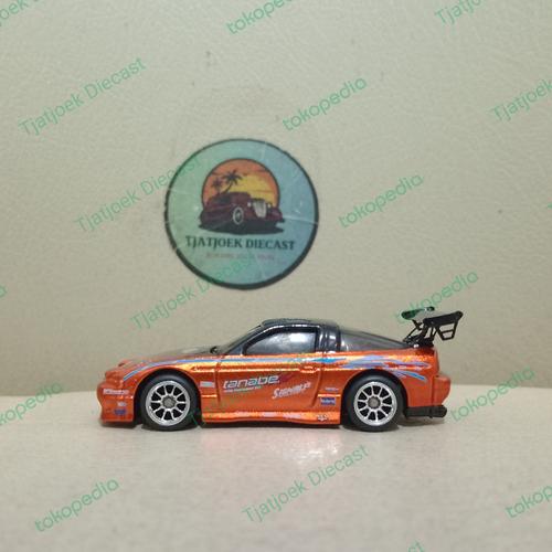 Jual hot wheels nissan 180sx custom fnf tokyo drift (night drift) - Kab ...
