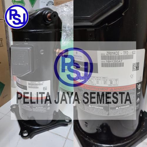 Jual Kompresor Copeland ZR81KCE-TFD-422 / Compressor Copeland ZR81KCE 422 TANDEM SCROLL / 3PHASE ...