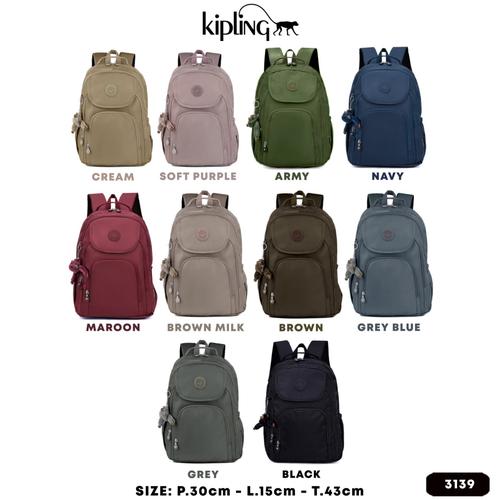 Jual Tas Sekolah Ransel Kipling Ukuran Besar - Tas Laptop Backpack ...
