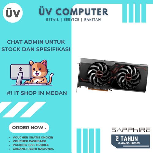 Promo VGA Card AMD Radeon | Sapphire PULSE RX 7800 XT 7800XT 16GB GDDR6 ...