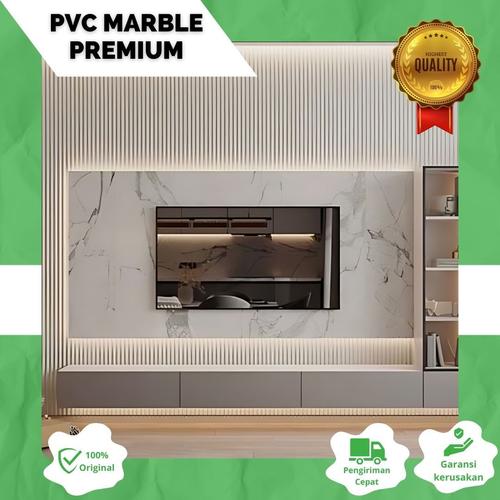 Jual Pvc marble/Pvc marmer/Panel Pvc marmer 1,22 x 1,45m dan 1,22 x2,9m ...